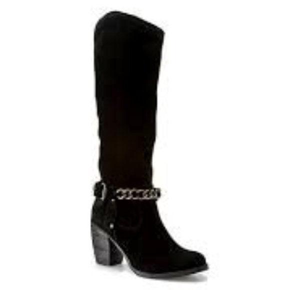 BCBGeneration | Shoes | Bcbgeneration Suede Arena Knee High Boot 95b ...